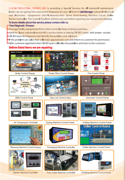 PLC – INVERTER – HMI – SERVO DRIVE – SEWING MACHINE CIRCUIT REPAIRING ...